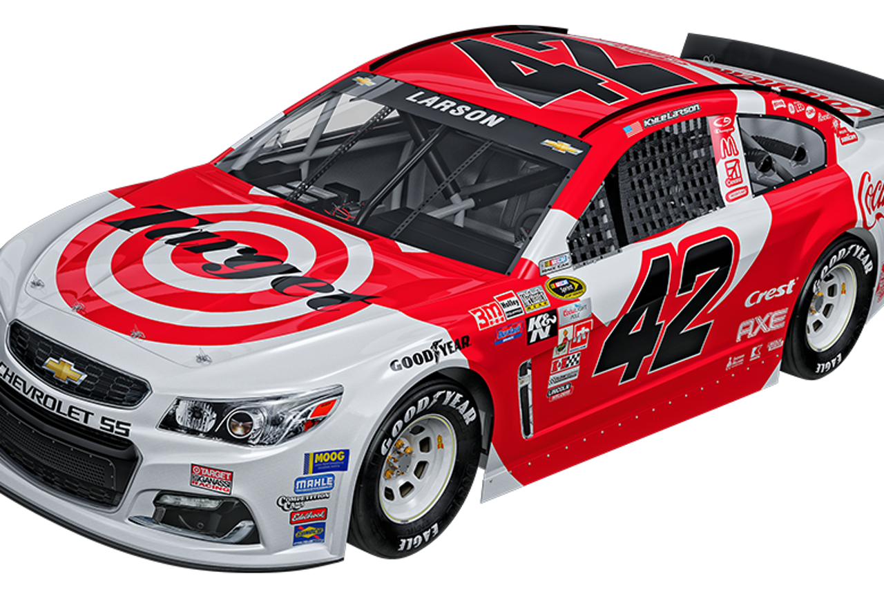 Kyle Larson's Darlington throwback paint scheme has IndyCar ties | FOX ...