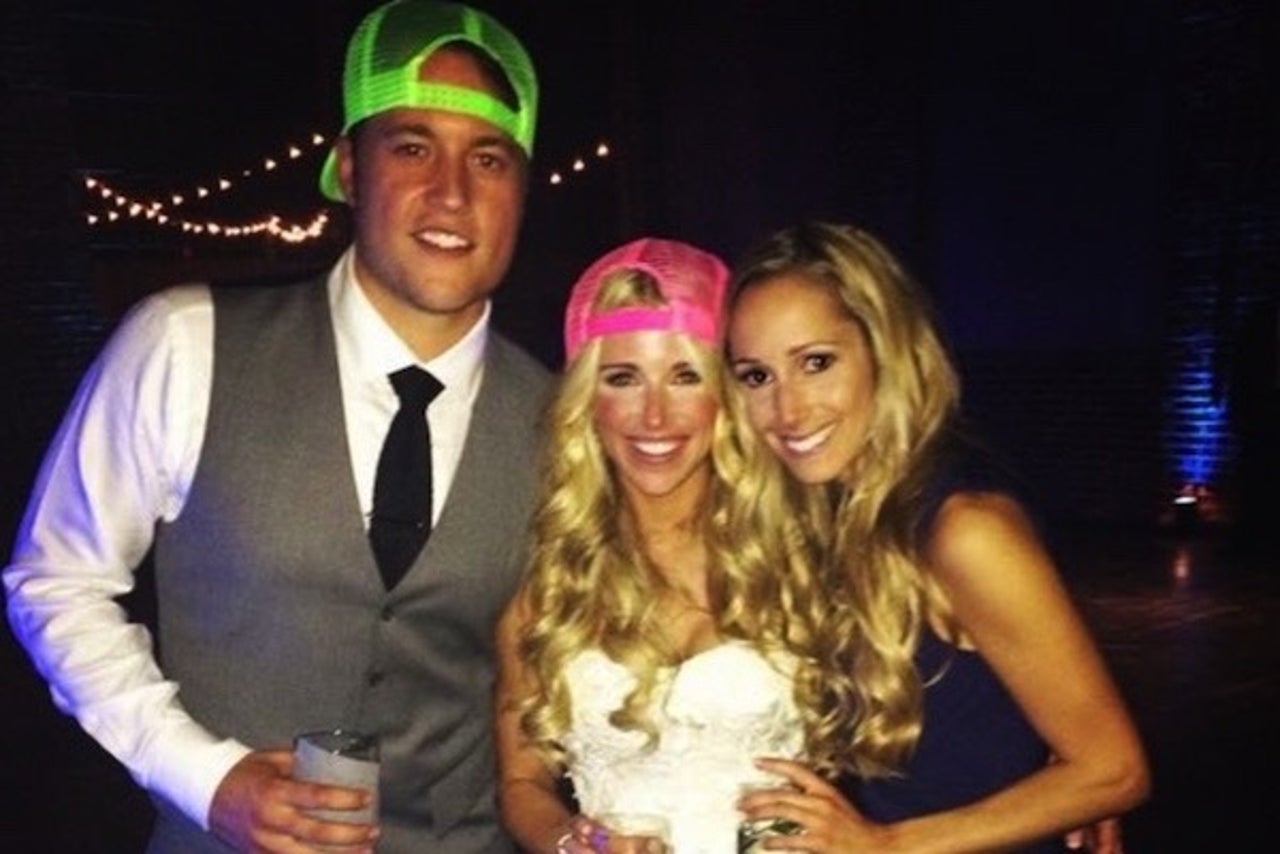 Matthew Stafford, girlfriend Kelly Hall tie the knot | FOX Sports
