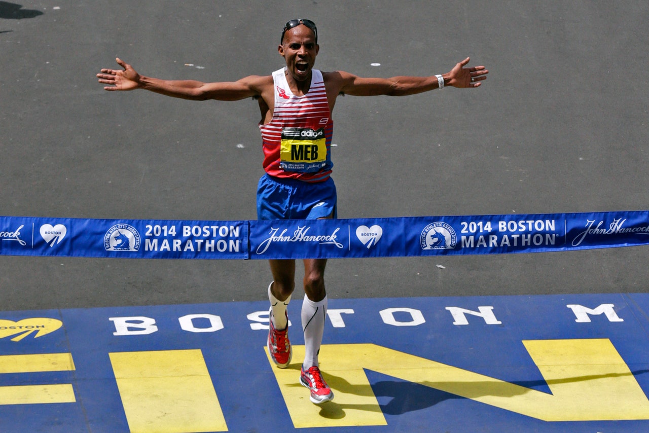 Meb Keflezighi becomes first American man to win Boston Marathon since ...
