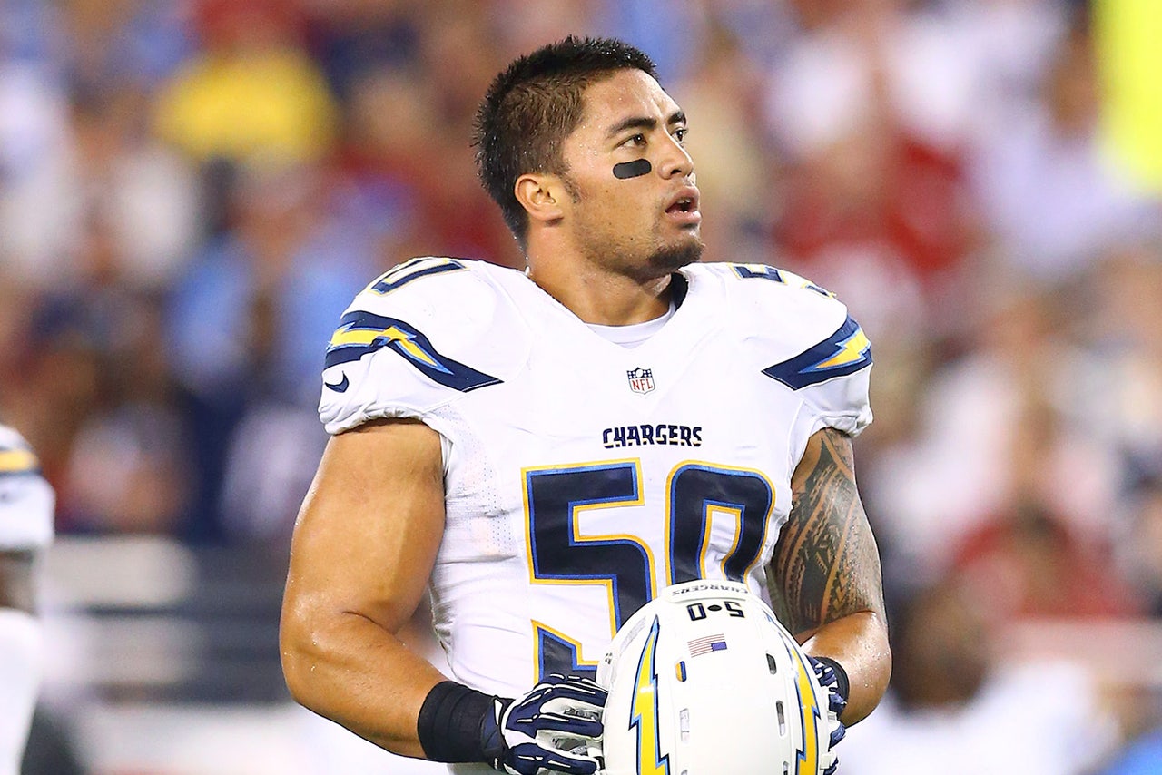 Manti Te'o back at Chargers practice after missing time with broken ...