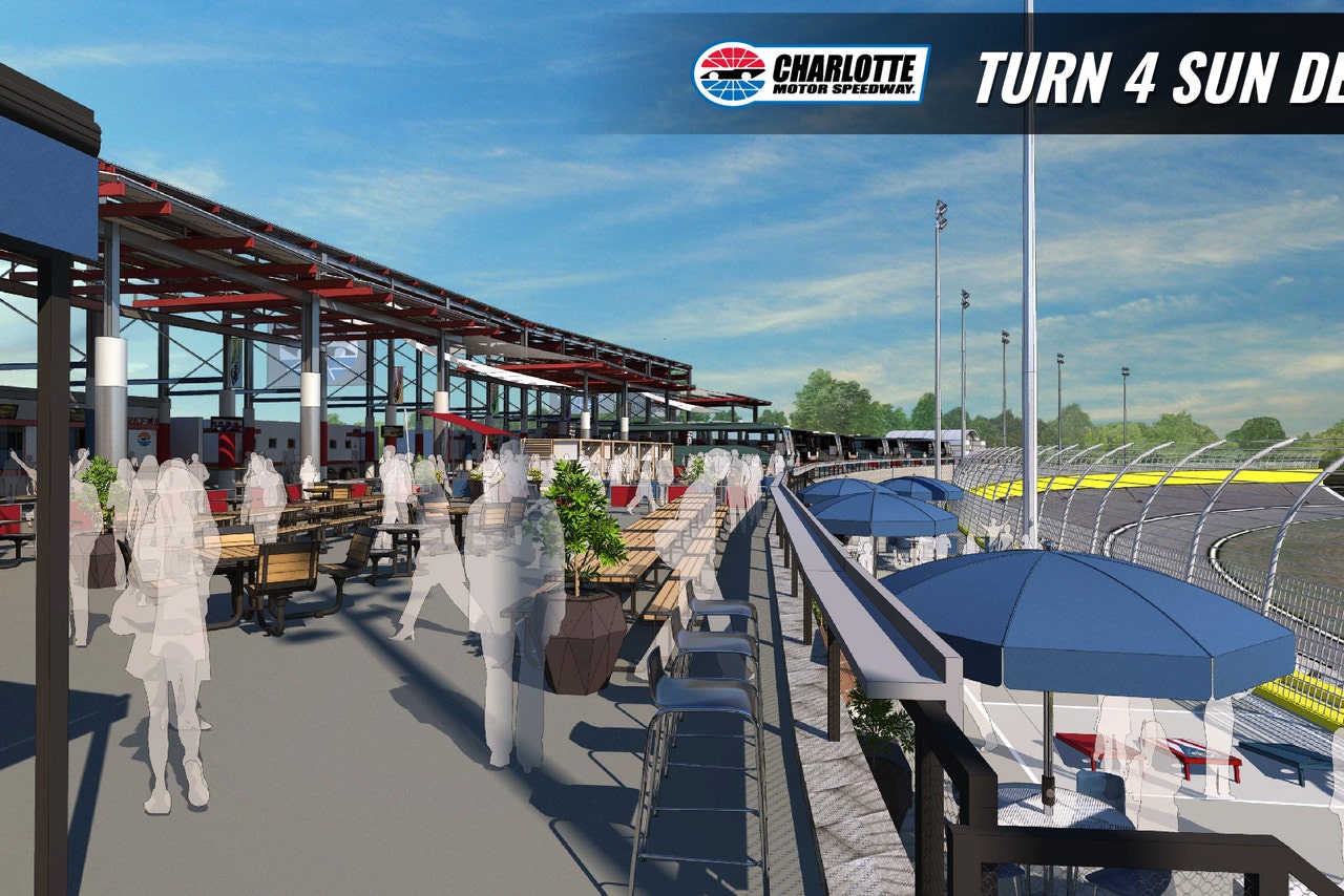 Charlotte Motor Speedway building a solar-powered sun deck | FOX Sports