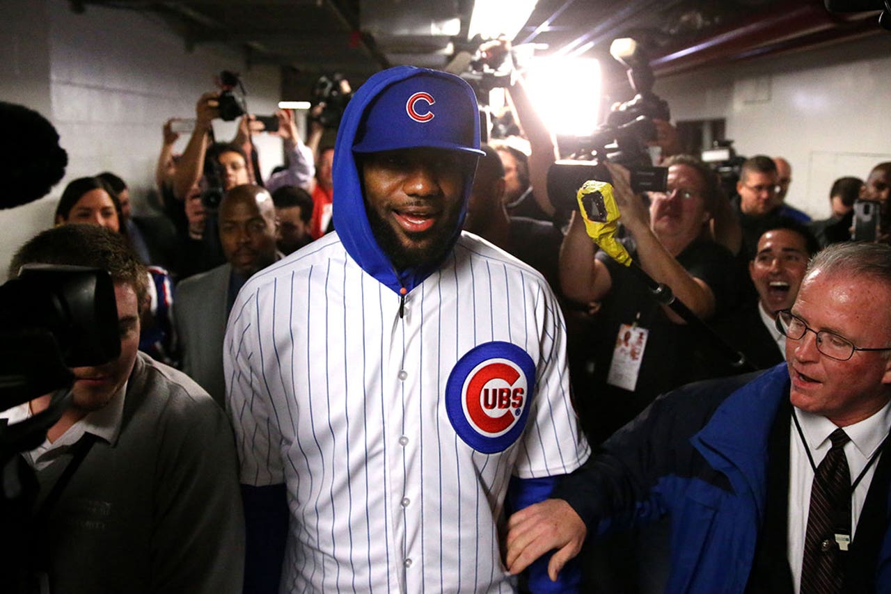 Joe Maddon: LeBron James can play centerfield for the Cubs any time ...