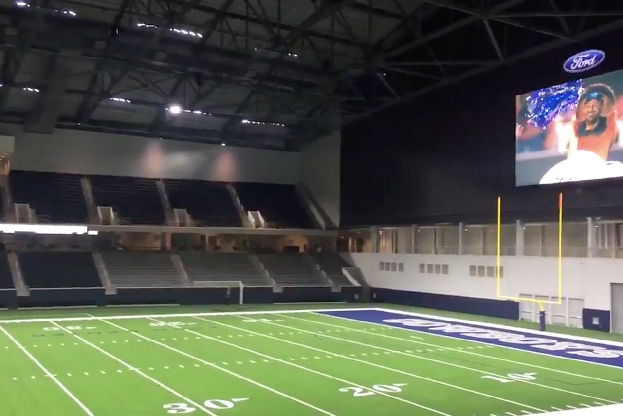 The Cowboys' new practice facility looks like a mini-NFL stadium | FOX ...