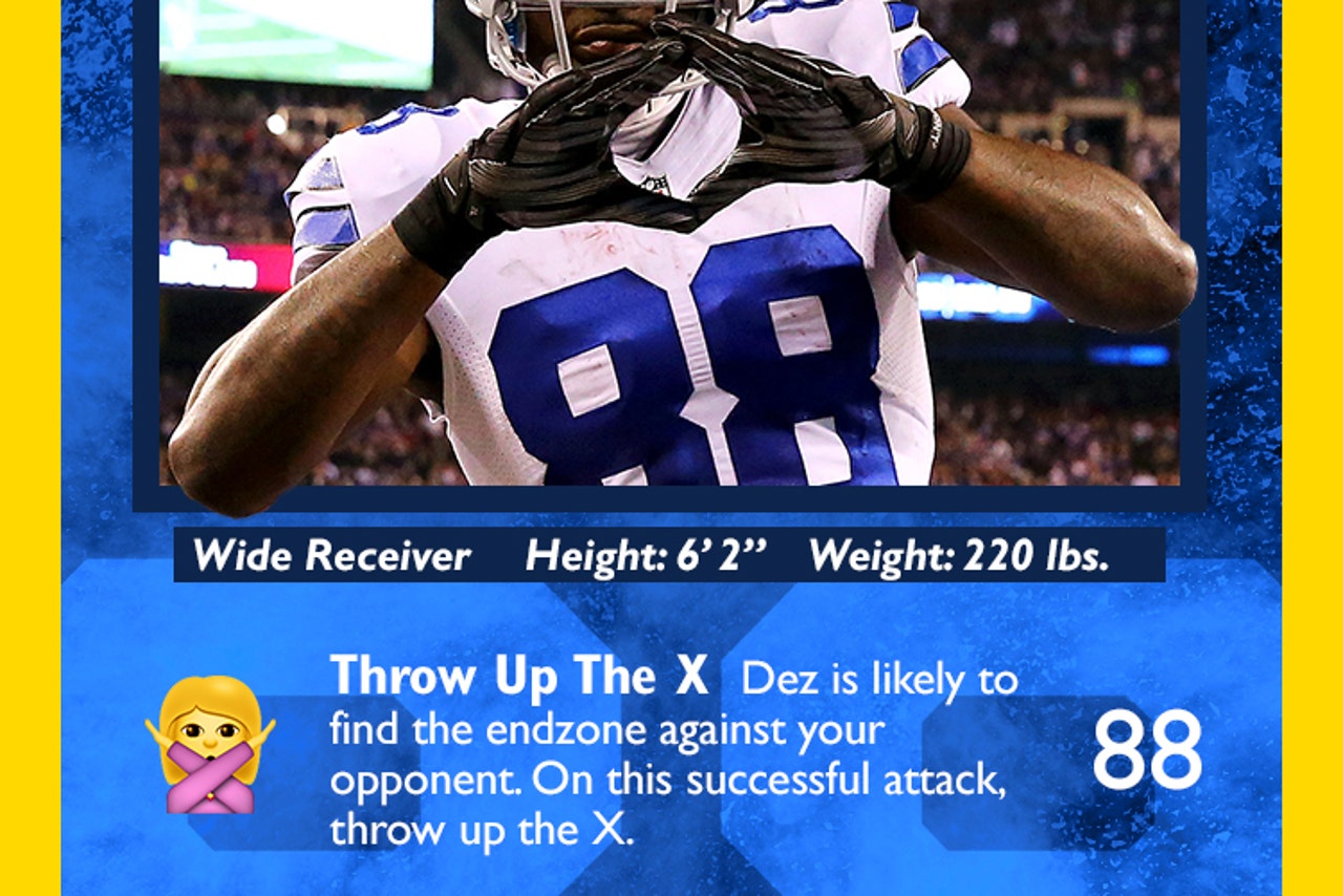 NFL players as live action playing cards | FOX Sports