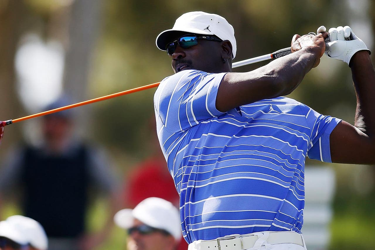 Michael Jordan drives the Michael Jordan of golf carts | FOX Sports