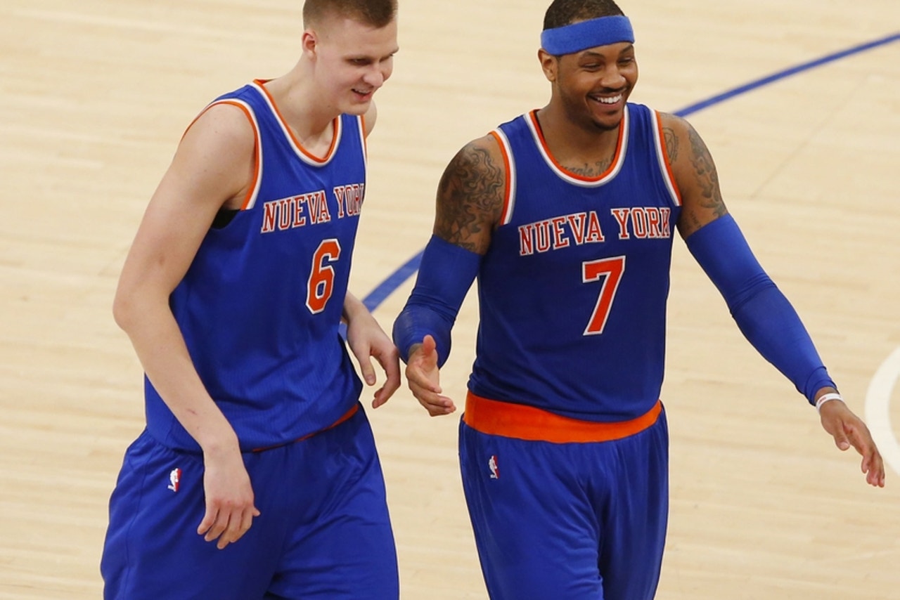 Knicks: Kristaps Porzingis Wore Cornrows Because Of Carmelo Anthony ...
