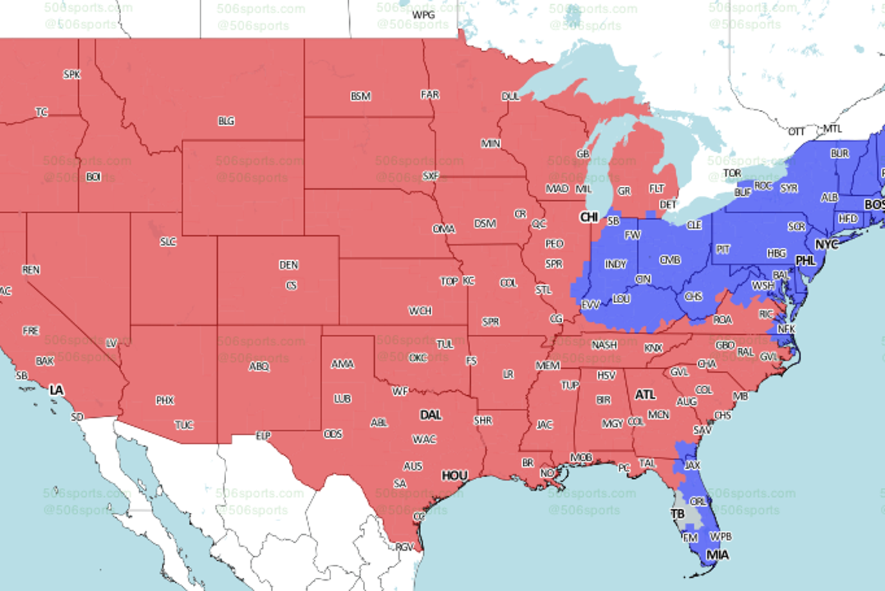 NFL TV Schedule and Broadcast Map: Week 12 | FOX Sports