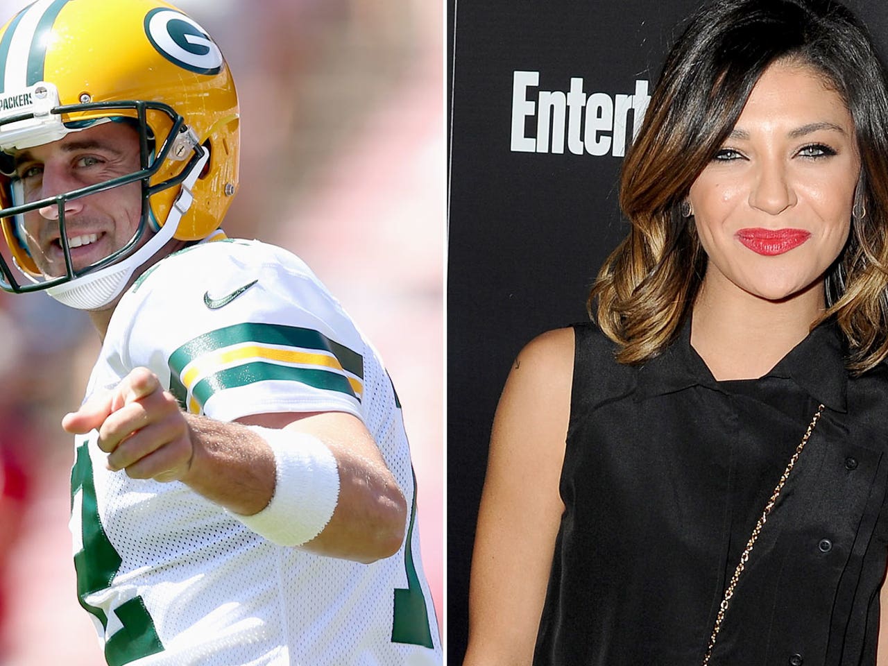 Aaron Rodgers And Jessica Szohr