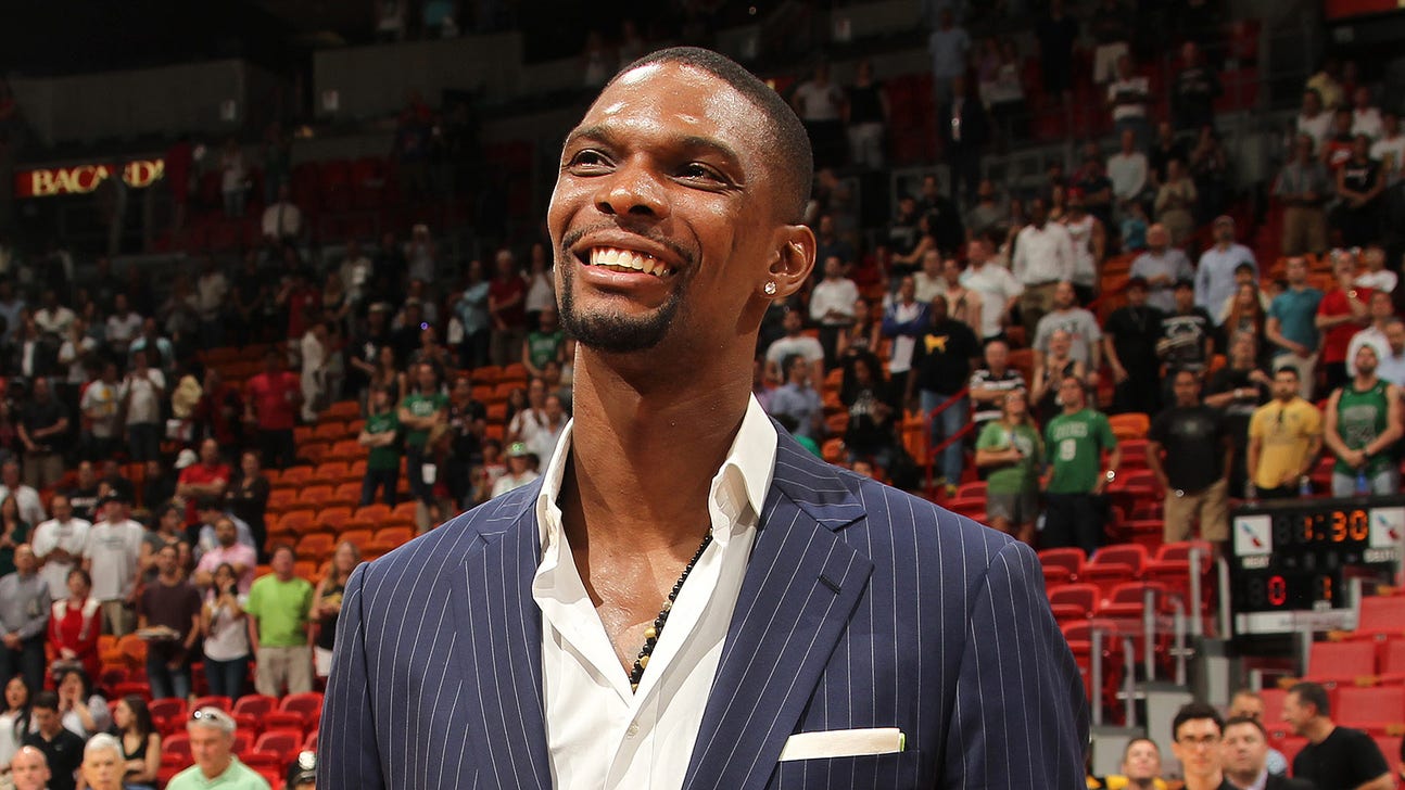 chris bosh face