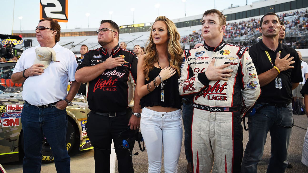 Ty Dillon marries girlfriend Haley Carey in true NASCAR style | FOX Sports
