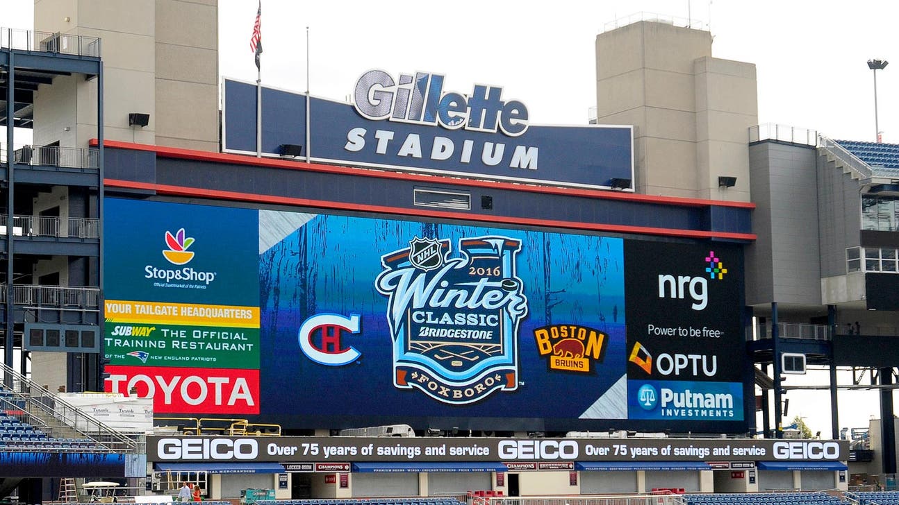 NHL Winter Classic logos revealed at Gillette Stadium in Foxboro | FOX ...
