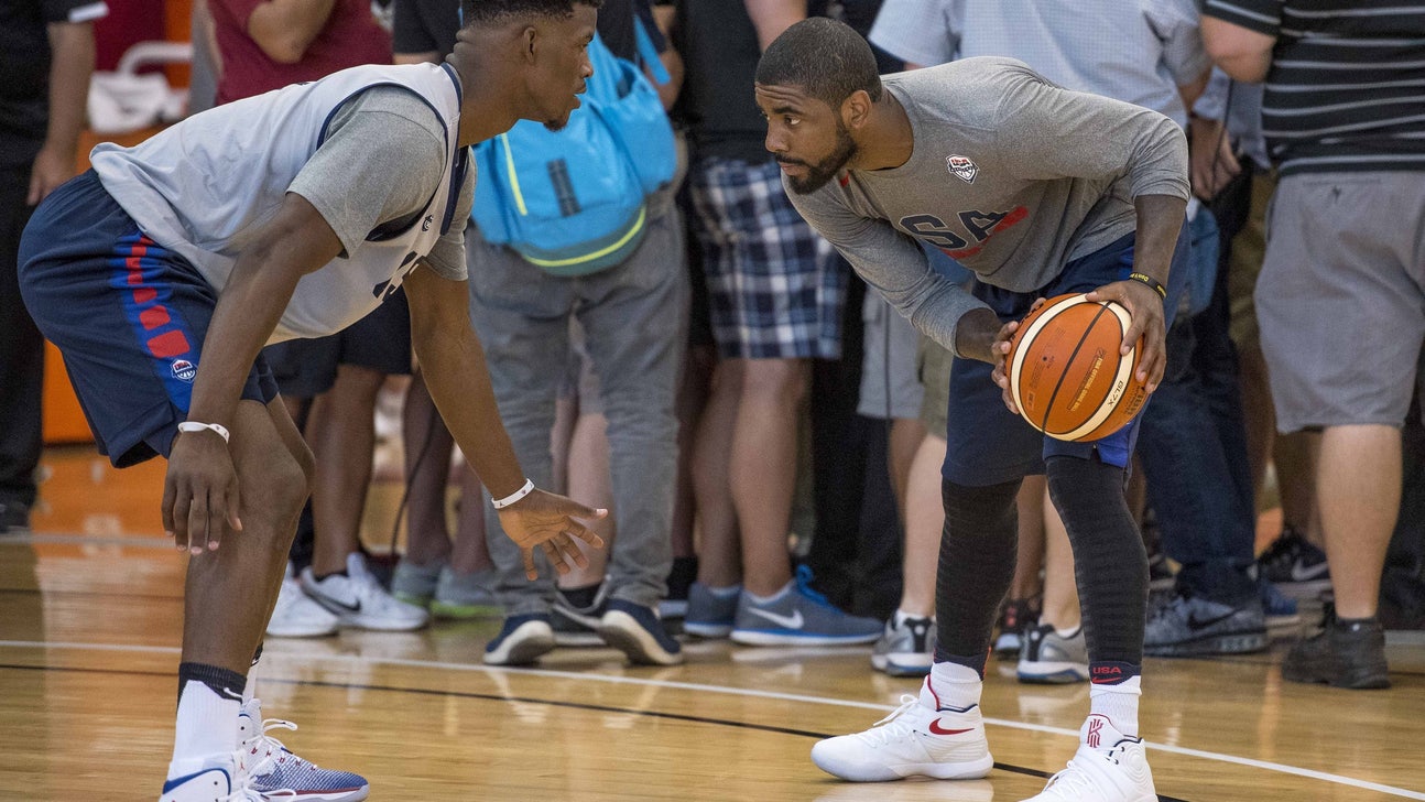 Jimmy Butler debuts the Air Jordan 31 at Team USA practice | FOX Sports