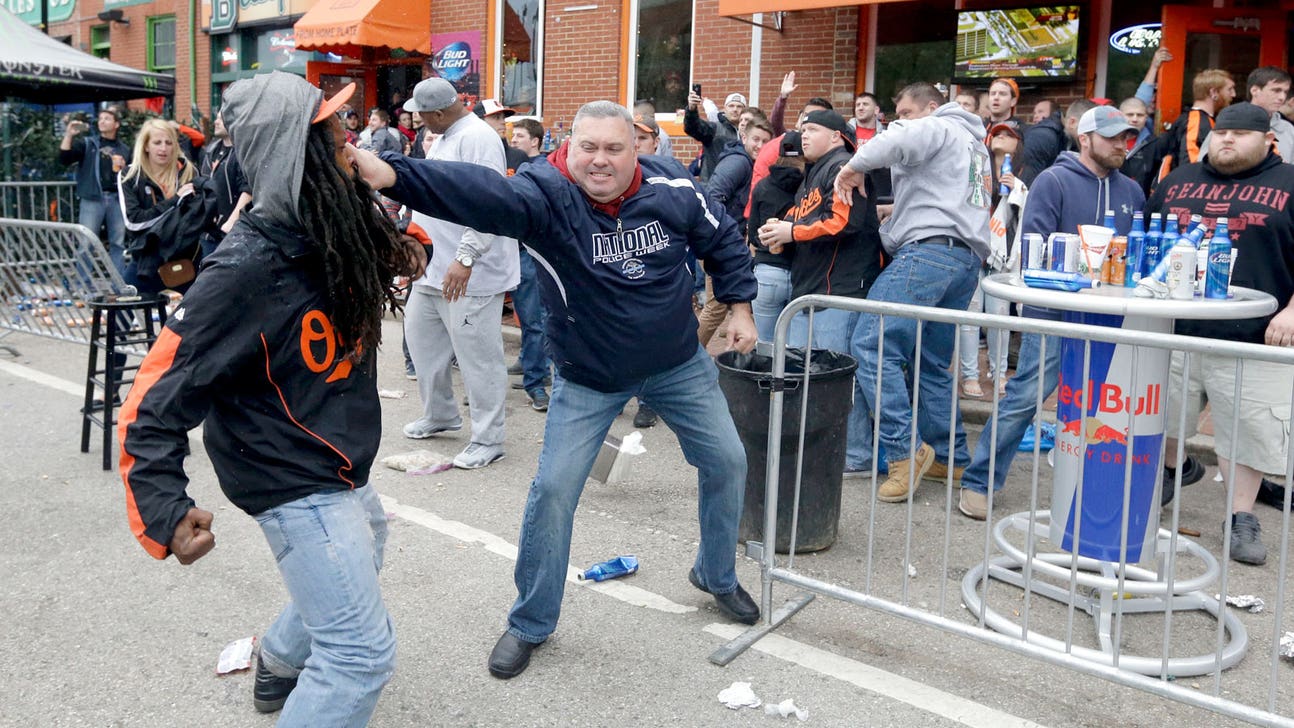 Protests fill streets in Baltimore near Orioles-Red Sox game | FOX Sports
