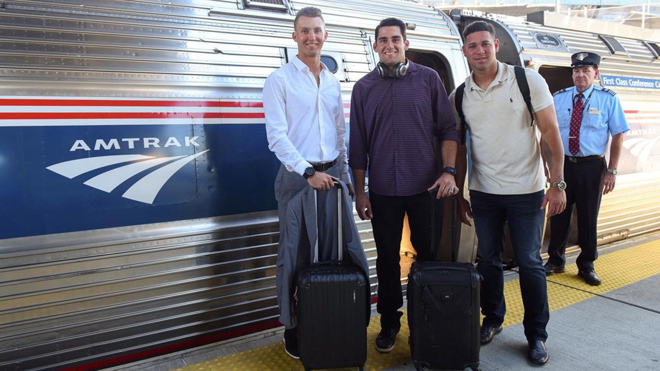 Yankees take old-school transportation on trip to Boston | FOX Sports