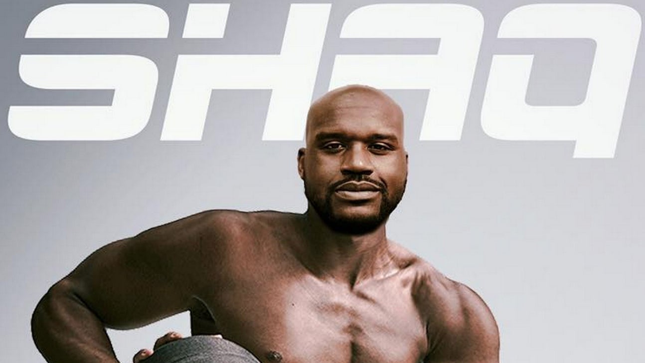 Shaq photoshopped his head on Dwyane Wade's 'Body Issue' shot | FOX Sports