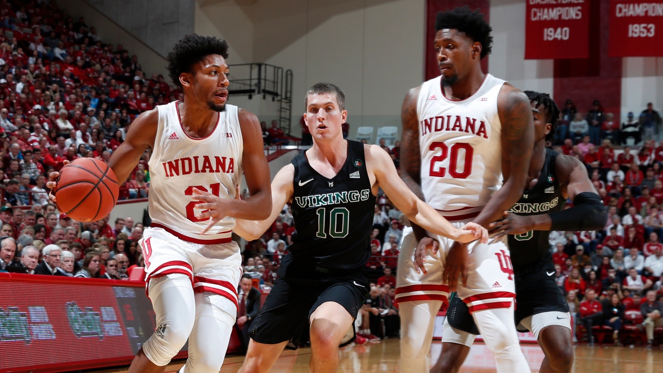 Indiana gets double figures from four, tops Portland State 85-74 | FOX ...