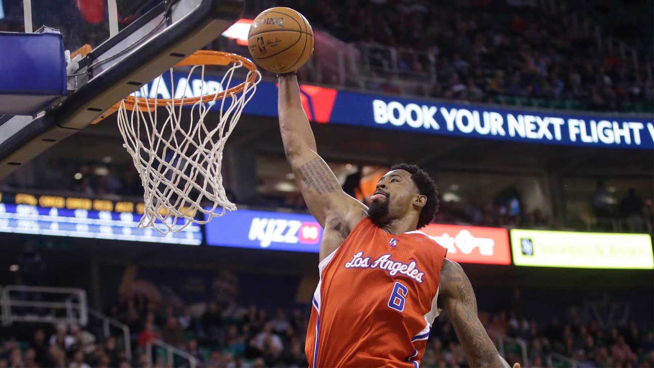 deandre jordan dunk face