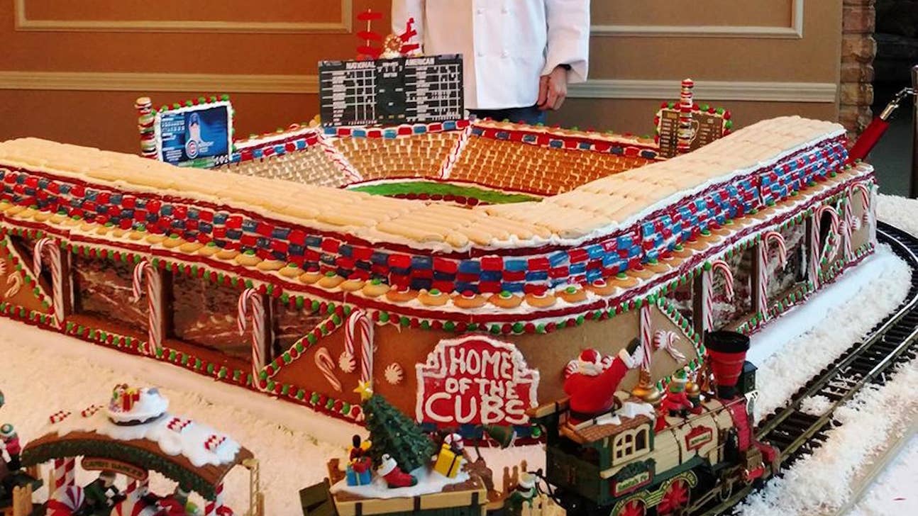 This 400-pound Wrigley Field gingerbread house is too sweet to eat ...