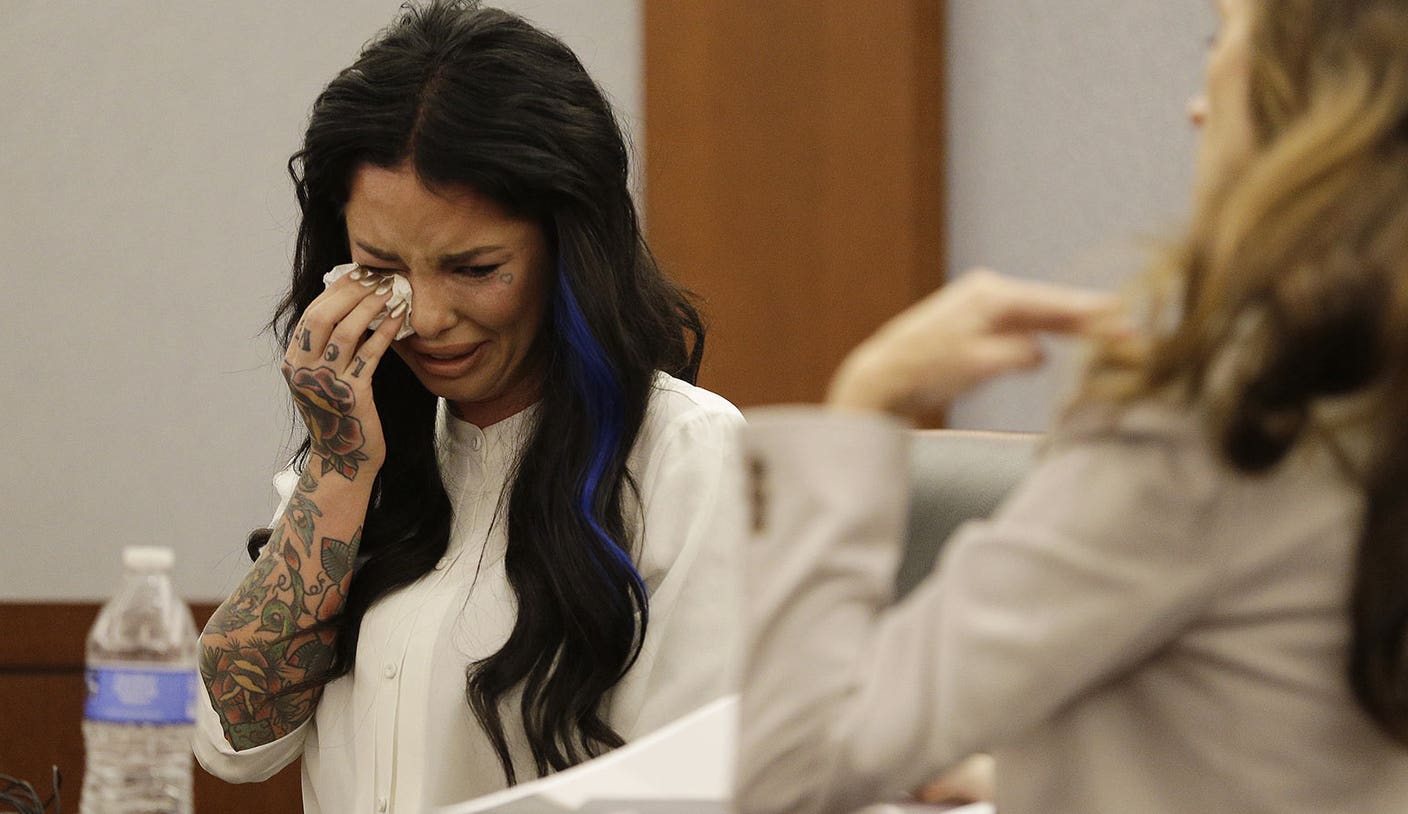Christy Mack Gold Teeth