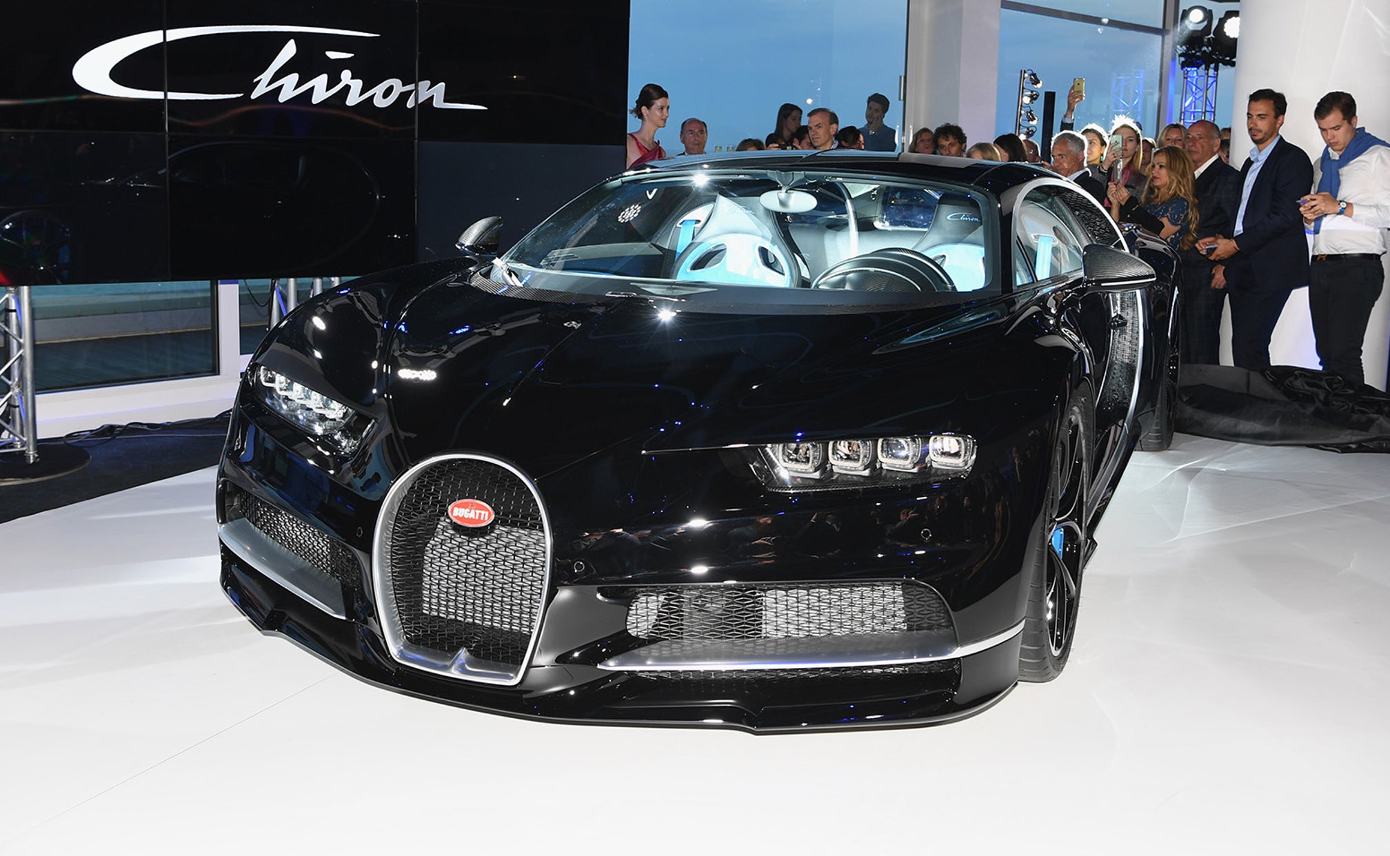 First Bugatti Chiron wreck caused by test driver | FOX Sports
