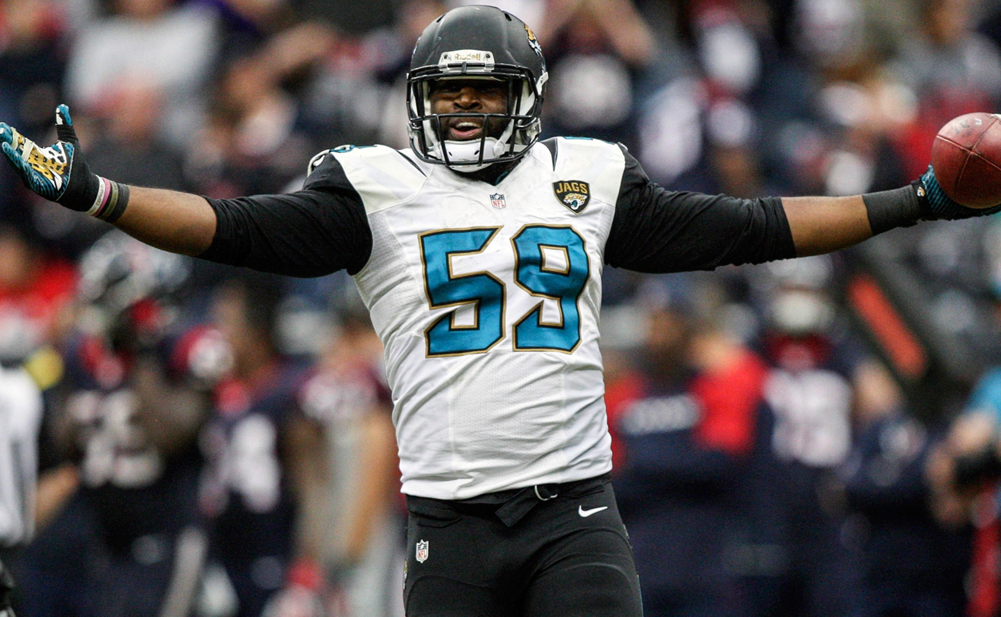 Linebacker/defensive end Ryan Davis says he was waived by Jaguars | FOX ...
