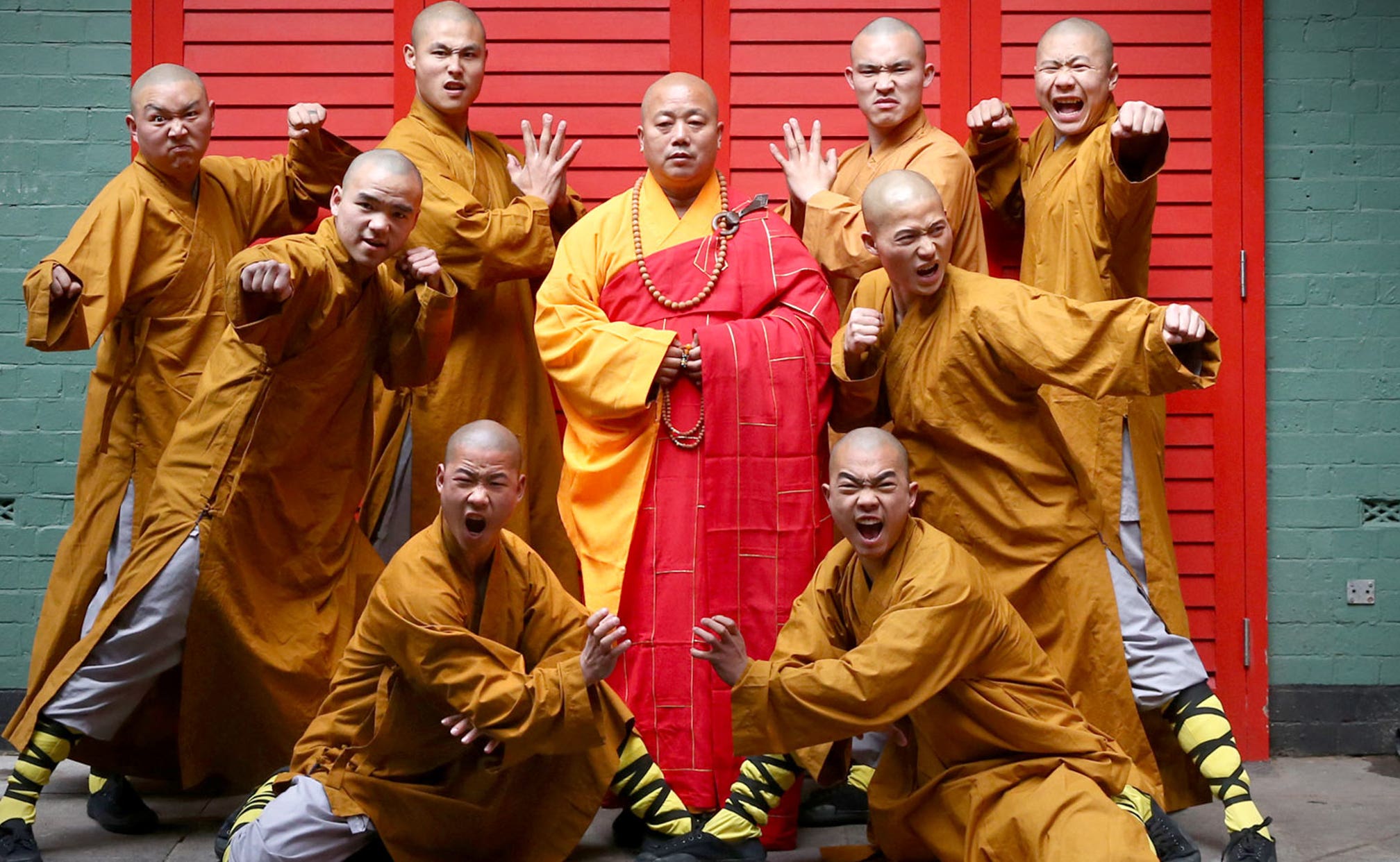 These Shaolin Monks Impressively Meditate While Hanging From Their These Shaolin Monks Impressively Meditate While Hanging From Their