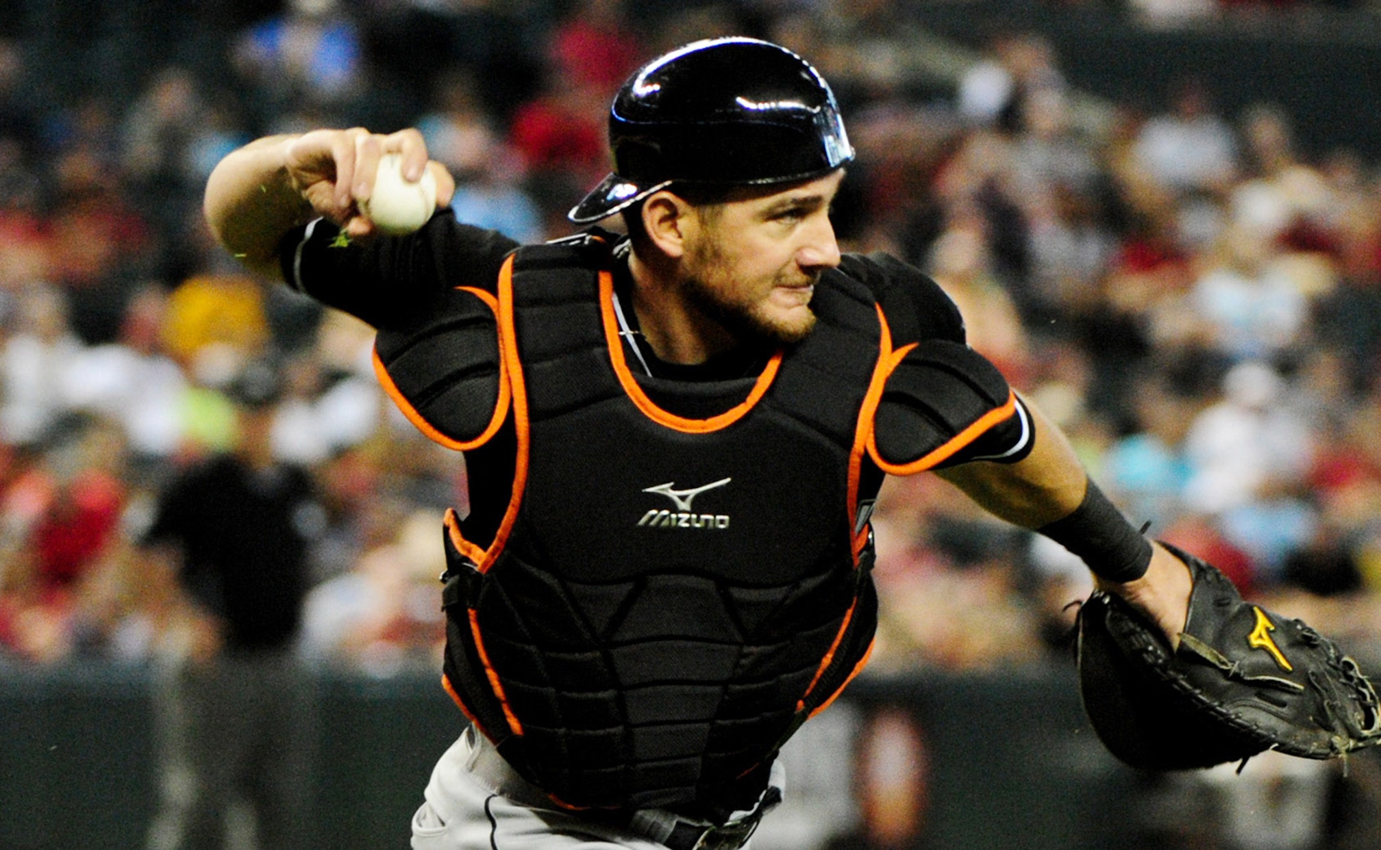 Jeff Mathis embraces role as Miami Marlins backup catcher, team leader ...