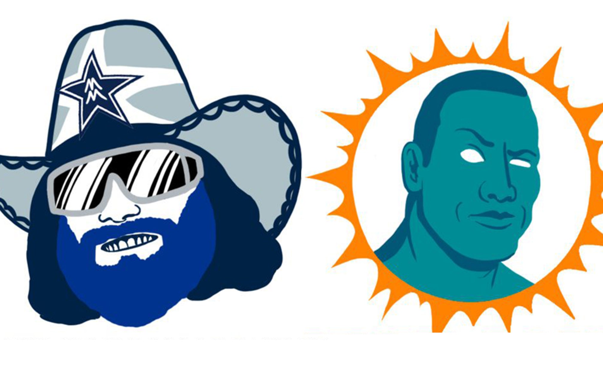 Best of both worlds: NFL logos recreated as famous WWE wrestlers | FOX ...