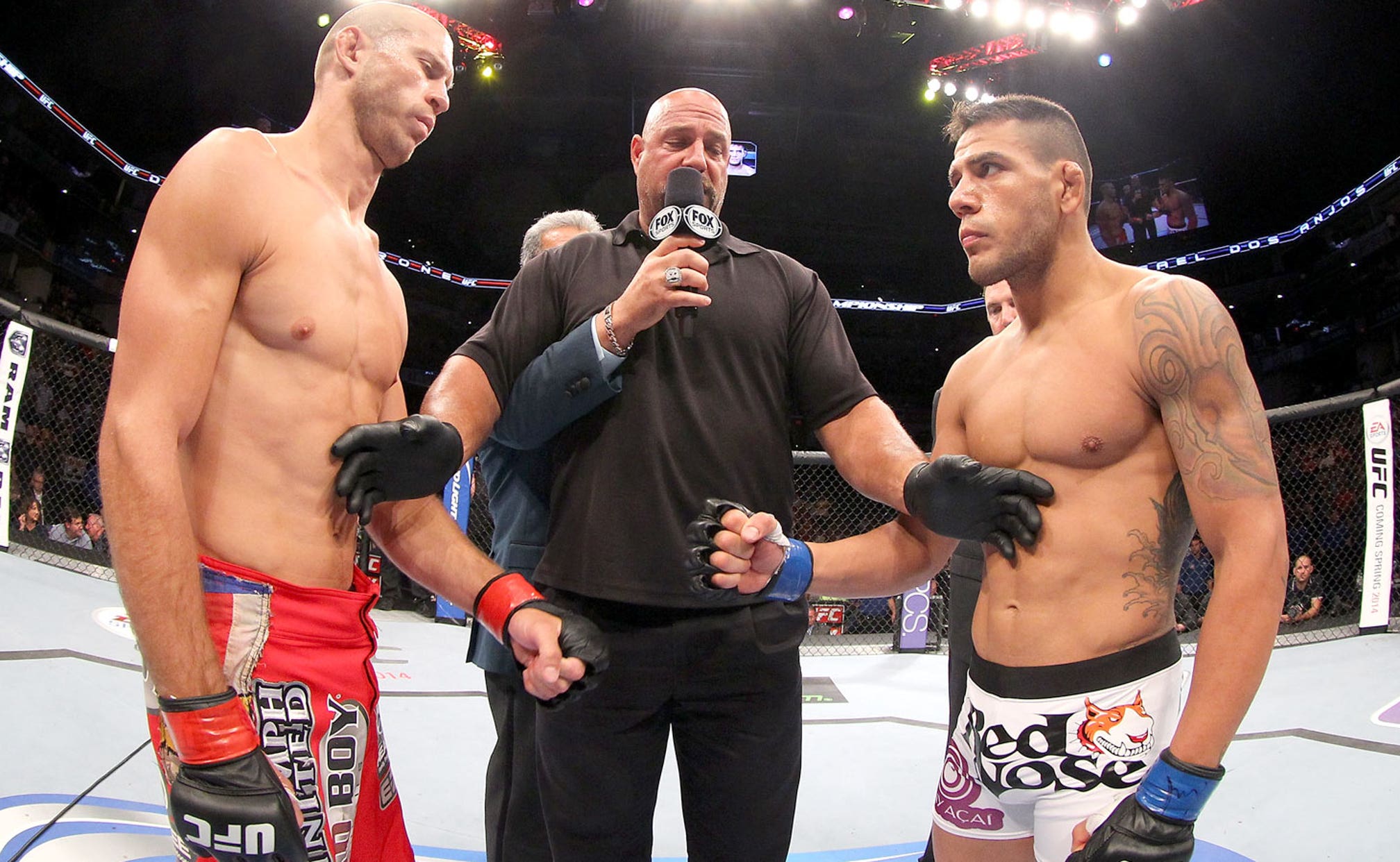 Rafael dos Anjos vs. 'Cowboy' Cerrone headlines FOX UFC Fight Night in ...