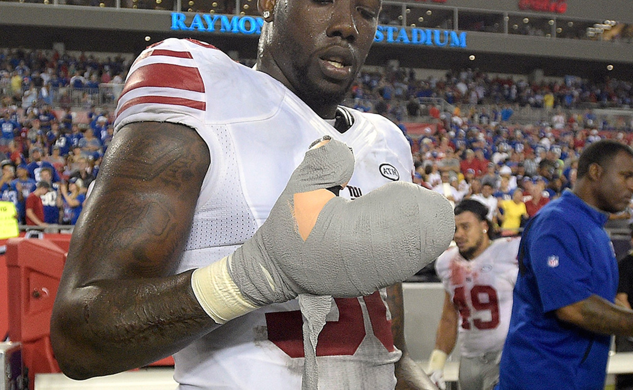 Giants' JPP FaceTimes 11-year-old who had fingers amputated | FOX Sports