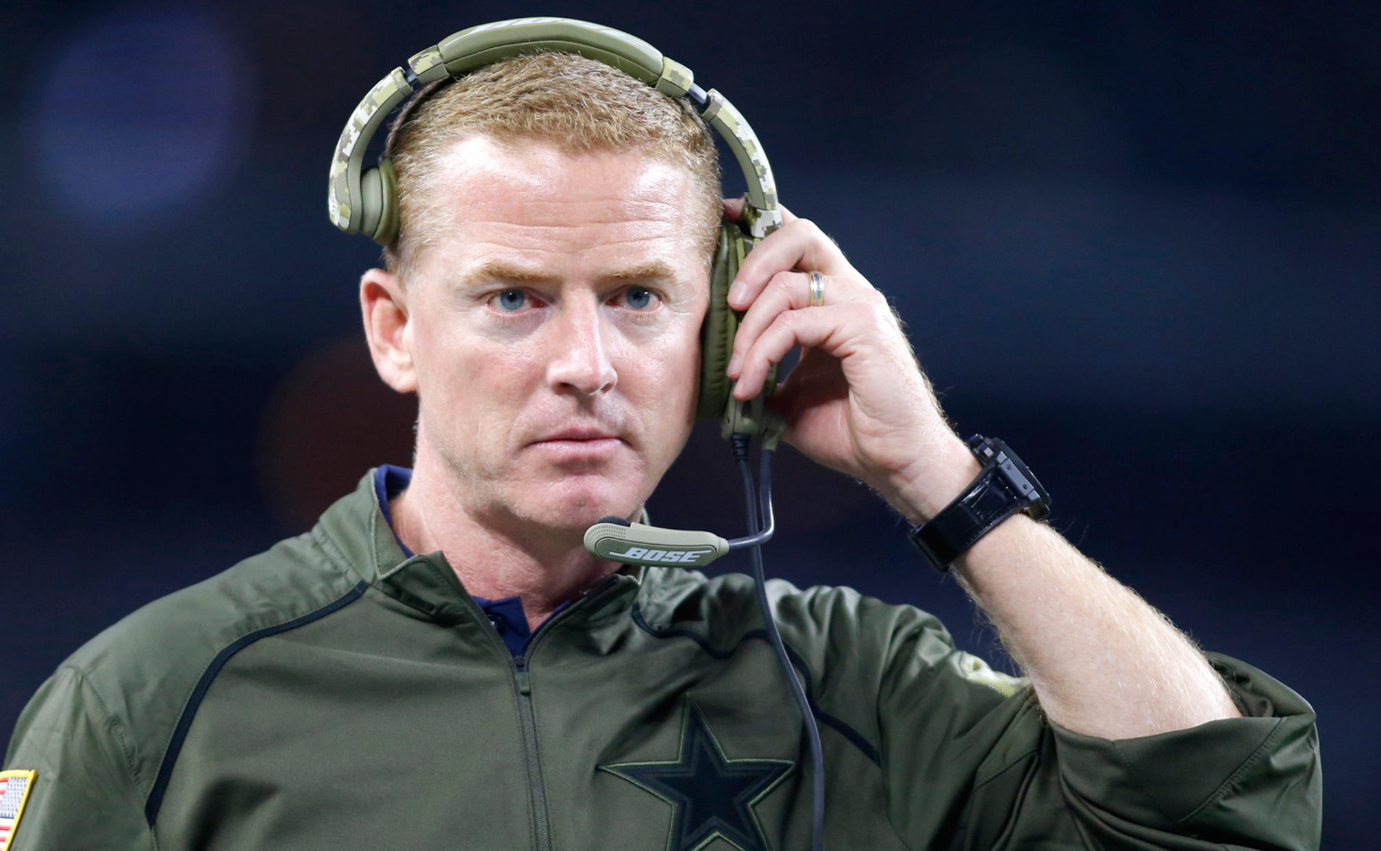 Watch Jason Garrett fill in at quarterback for shorthanded Cowboys ...