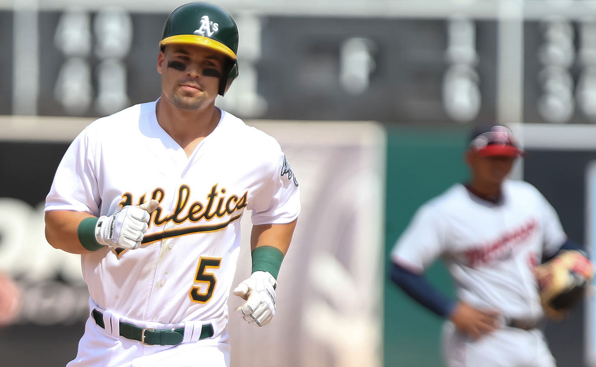 Smolinski instantly making presence felt for A's | FOX Sports