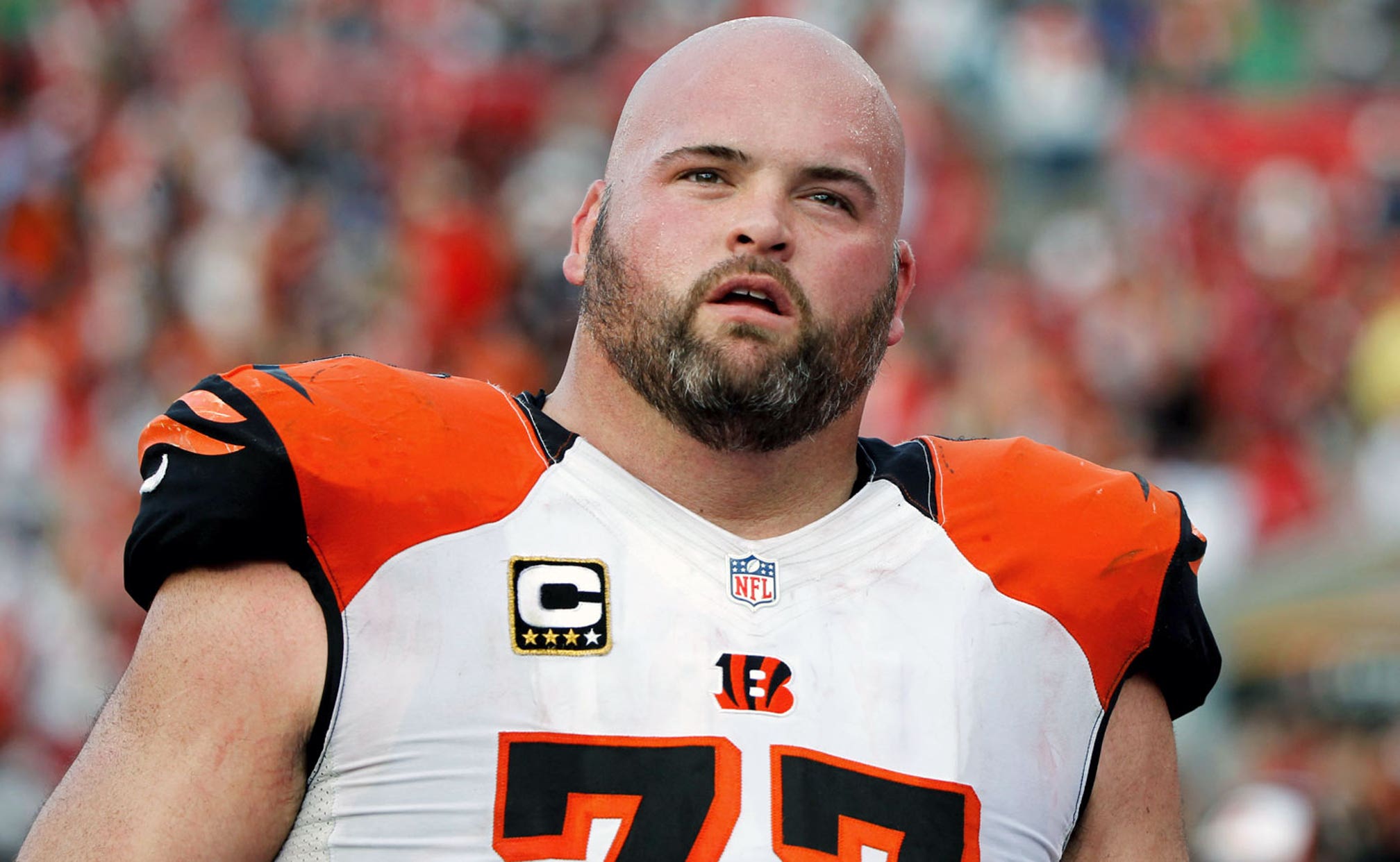 Andrew Whitworth ecstatic to have extension with Bengals | FOX Sports