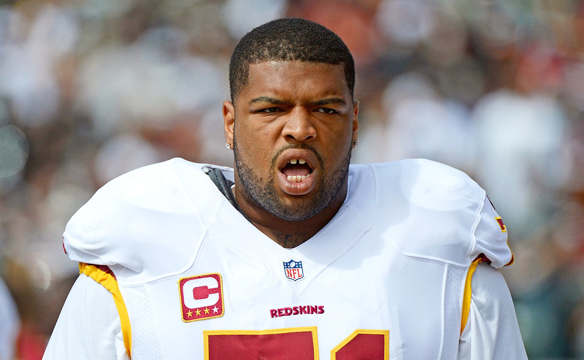 Trent Williams feels quicker after shedding weight in the offseason ...