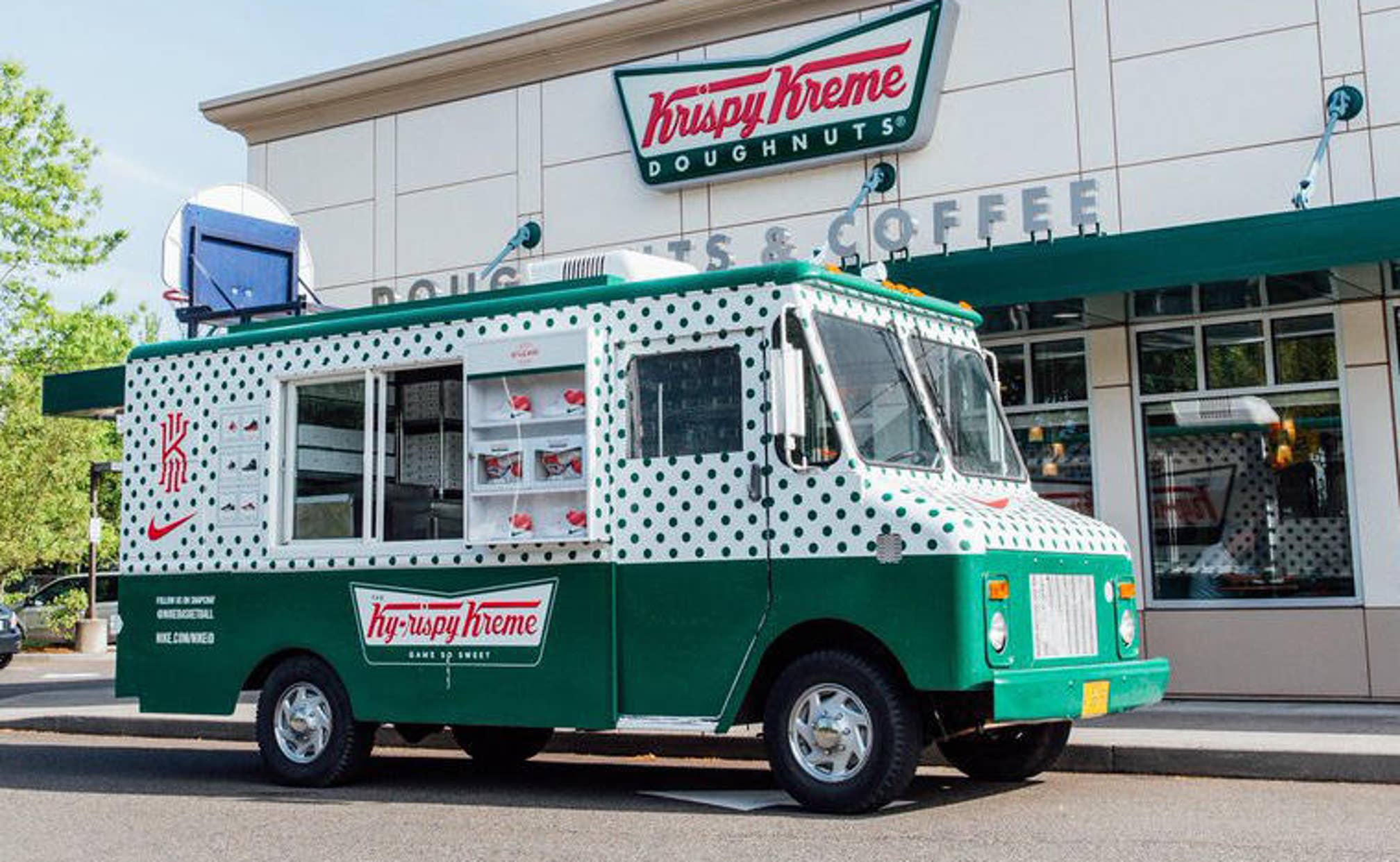 Nike teams with Krispy Kreme for these limited edition Kyrie Irving ...
