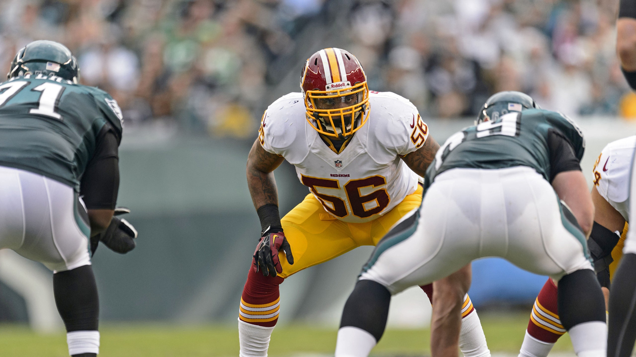 Linebacker Riley re-signs with Redskins | FOX Sports