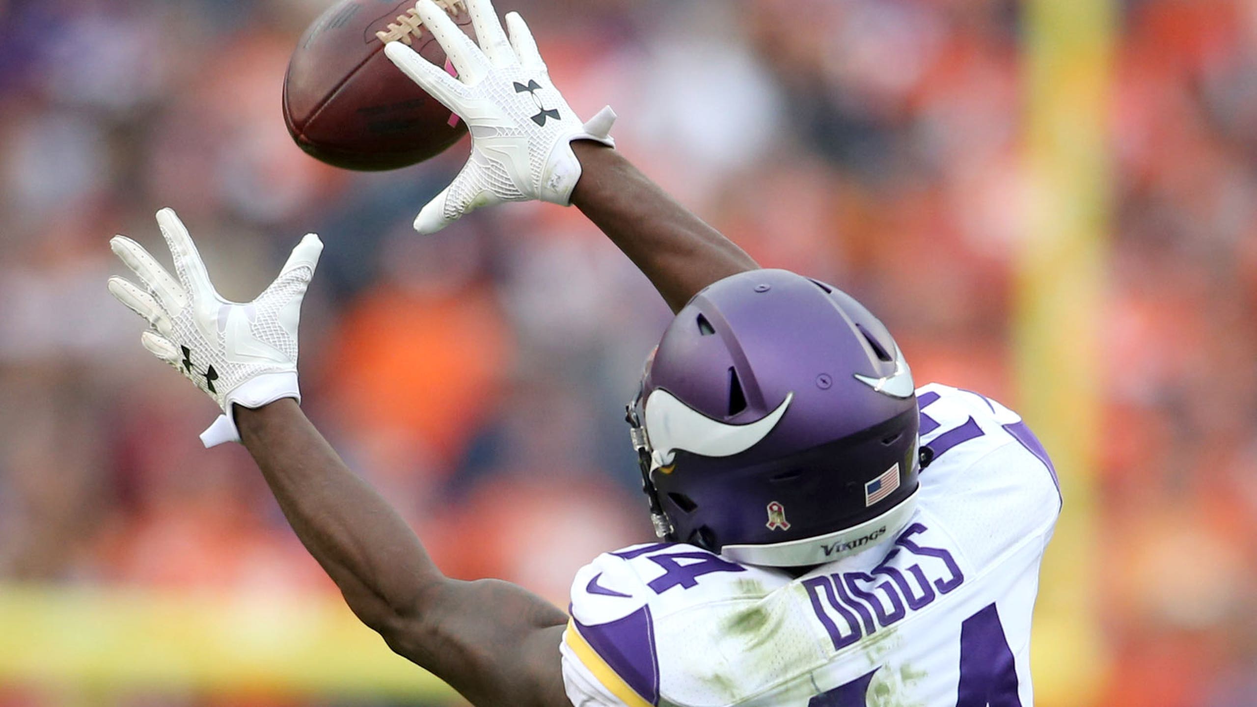 Vikings WR Stefon Diggs enjoys huge day in first career start | FOX Sports