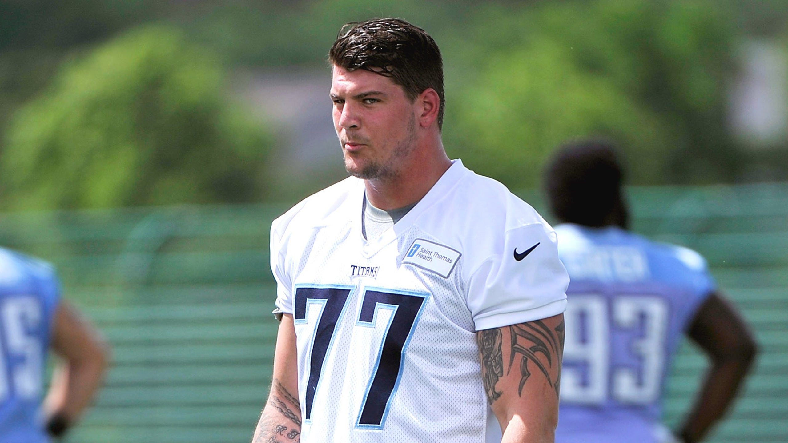 Titans agree to terms with first-round draft choice Taylor Lewan | FOX ...