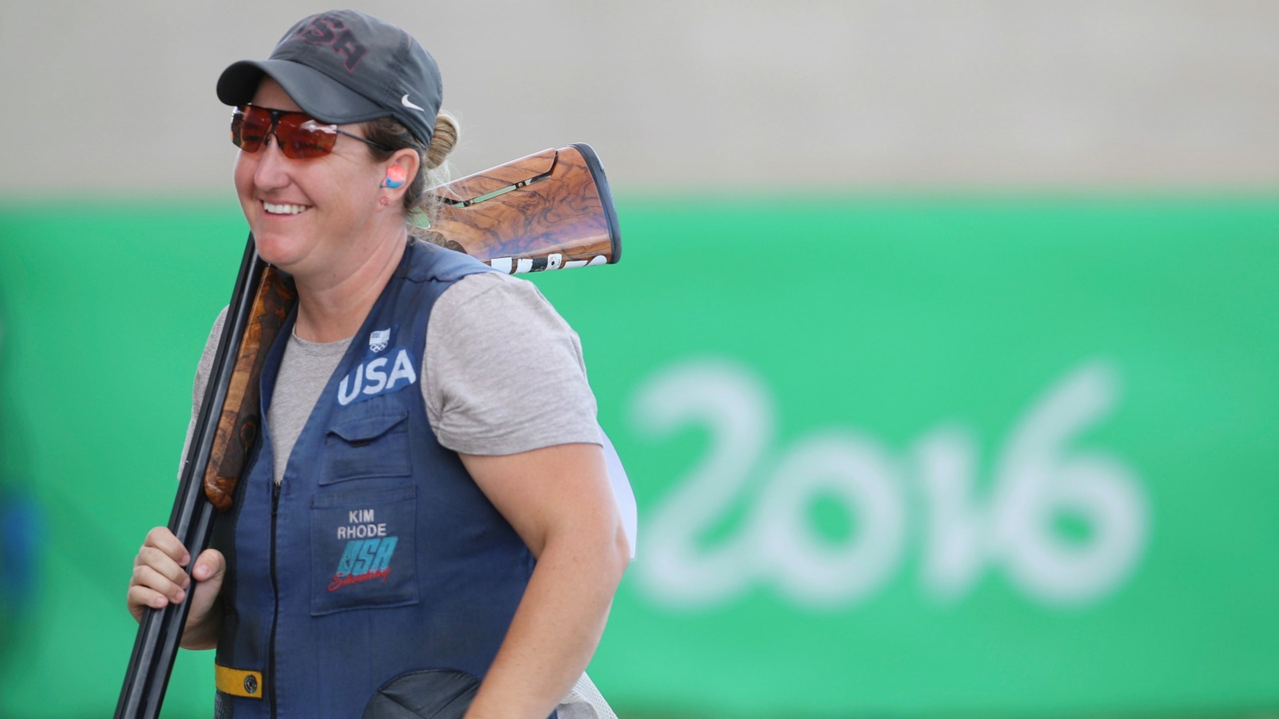 American Kim Rhode becomes first woman to individually medal in 6 ...