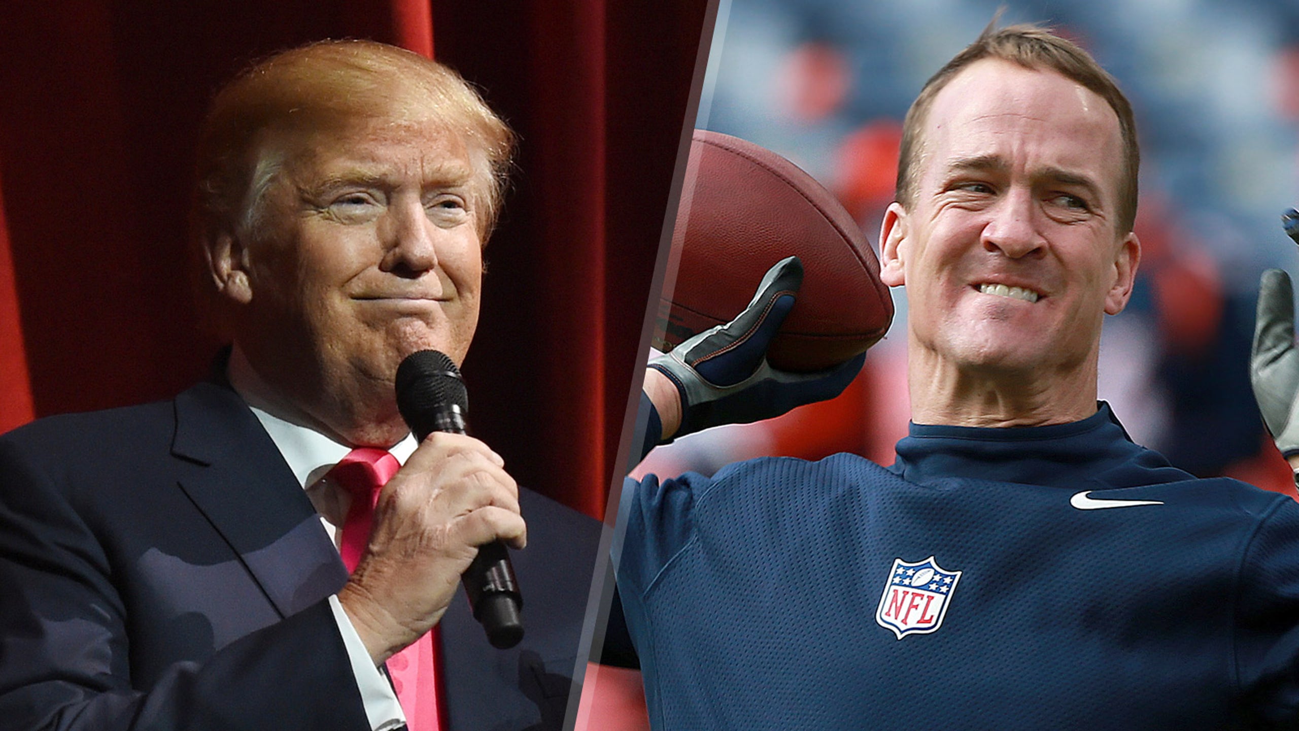 Donald Trump really, really, really likes Peyton Manning | FOX Sports