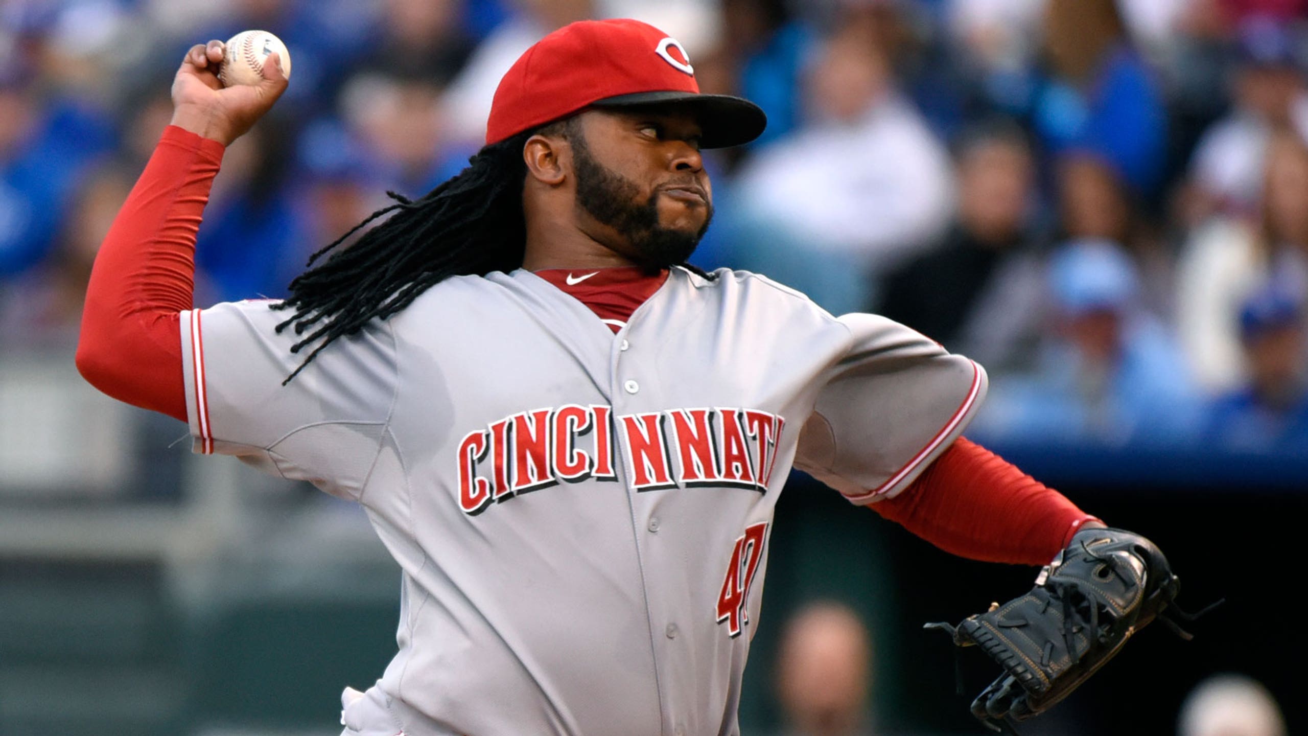 Reds' Johnny Cueto suffering elbow inflammation, will miss start | FOX ...