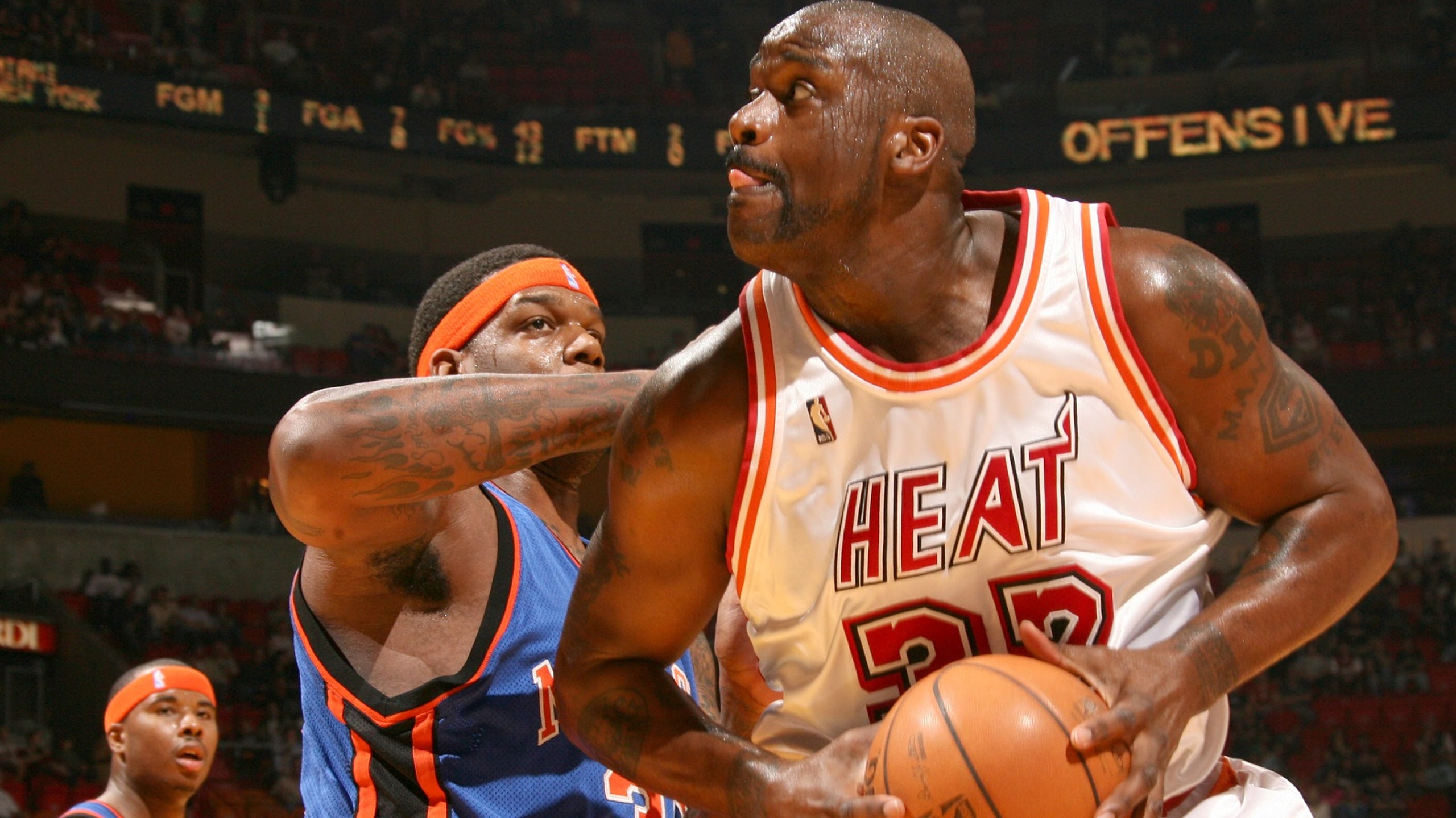 Heat will retire Shaq's number despite his playing just 3 1/2 years in ...