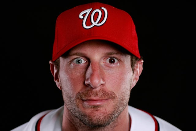Max Scherzer's new dog has two different colored eyes just like him ...