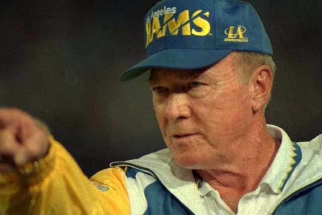 Chuck Knox, who coached LA Rams to three straight NFC championship ...