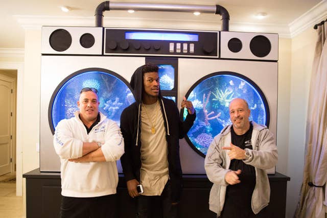 Bulls' Jimmy Butler on custom boombox-themed aquarium: 'My fish gonna ...