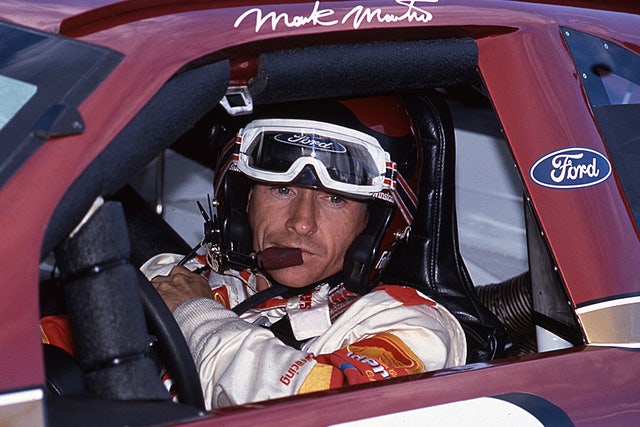 Mark Martin's classic No. 6 Ford Thunderbird shines at Charlotte Auto ...