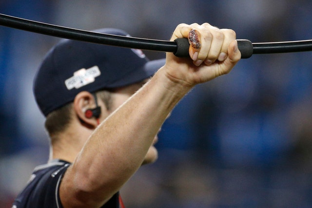 Bloody finger forces Indians starter Trevor Bauer to leave ALCS Game 3 ...