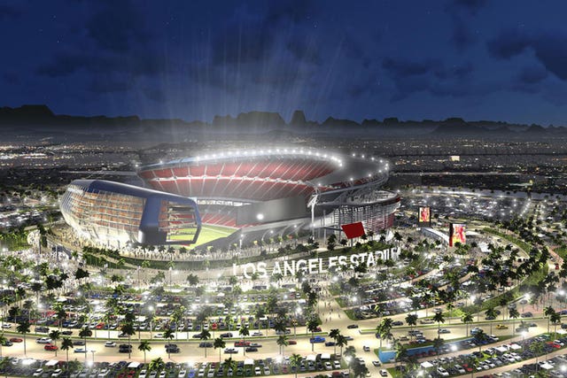 Joint Chargers-Raiders LA stadium plan gets boost from local City ...