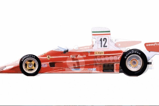 GIF shows the evolution of Ferrari's F1 cars | FOX Sports