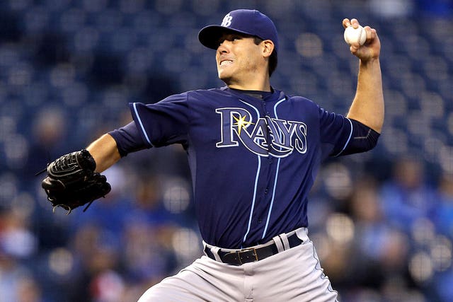 Rays pitcher Moore leaves loss to Royals with elbow issue | FOX Sports